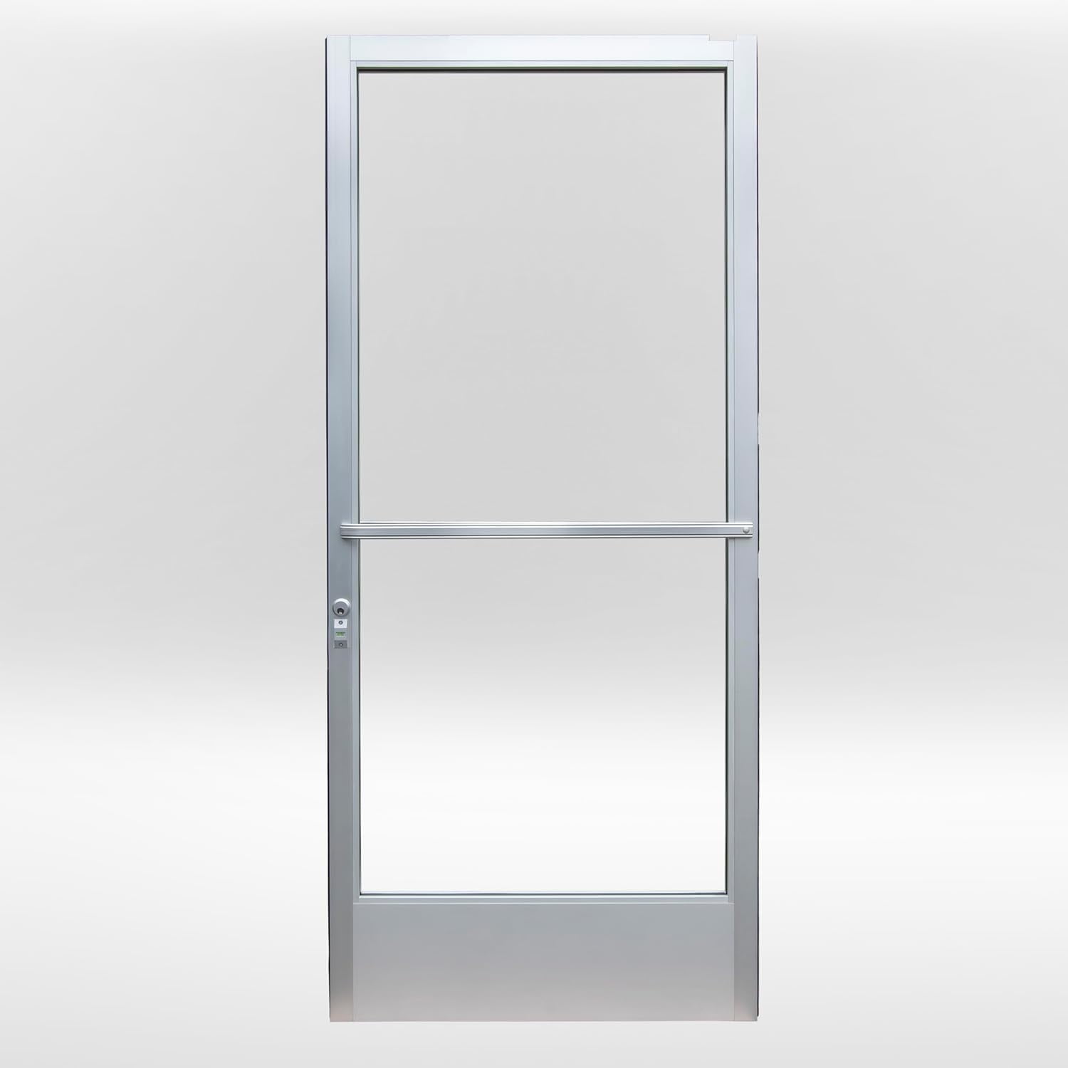 Commercial Graded Storefront Aluminum Door – Glass Door – Emergency ...