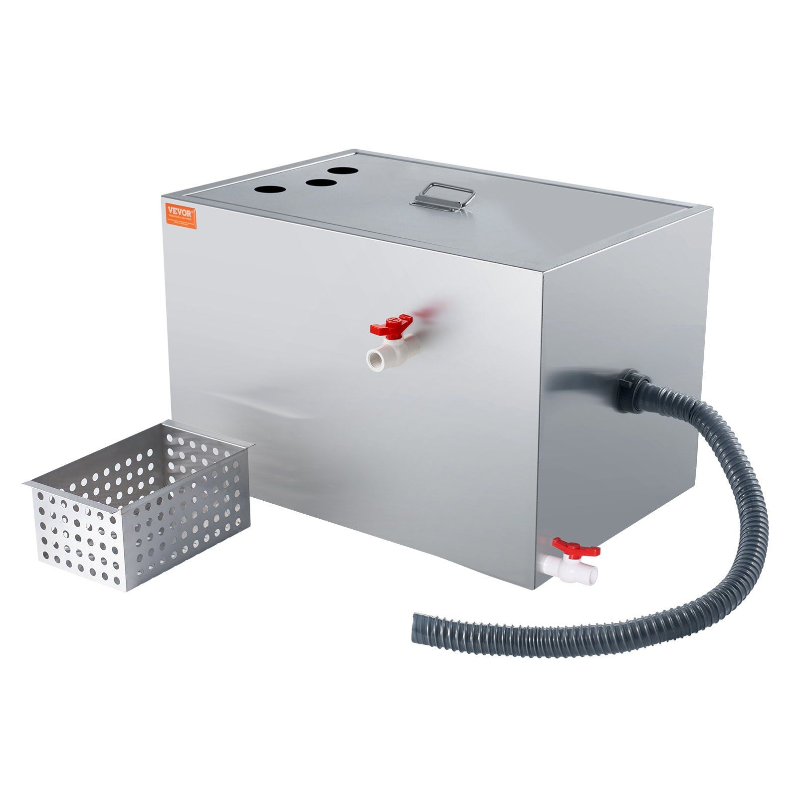 Grease Traps For Restaurants Under Sink Commercial Grease Trap, 8 Lbs ...