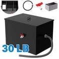 Commercial Grease Trap, Grease Interceptor, 30 lb Grease Catcher, Black ...