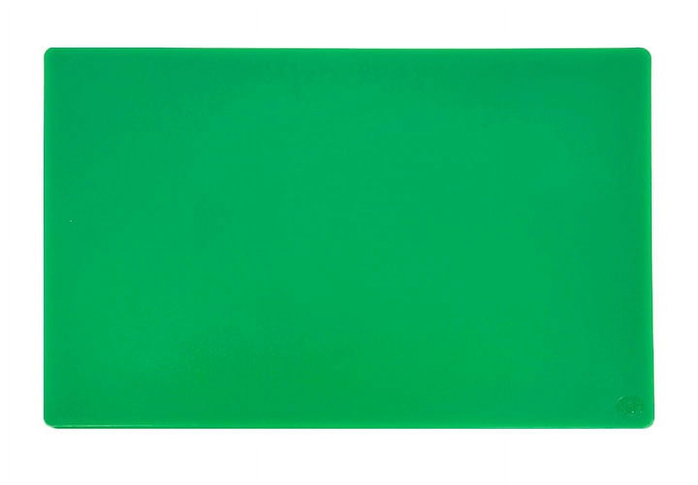 Commercial Green Plastic Cutting Board, Thick - 20 x 15 x 1 - Walmart.com