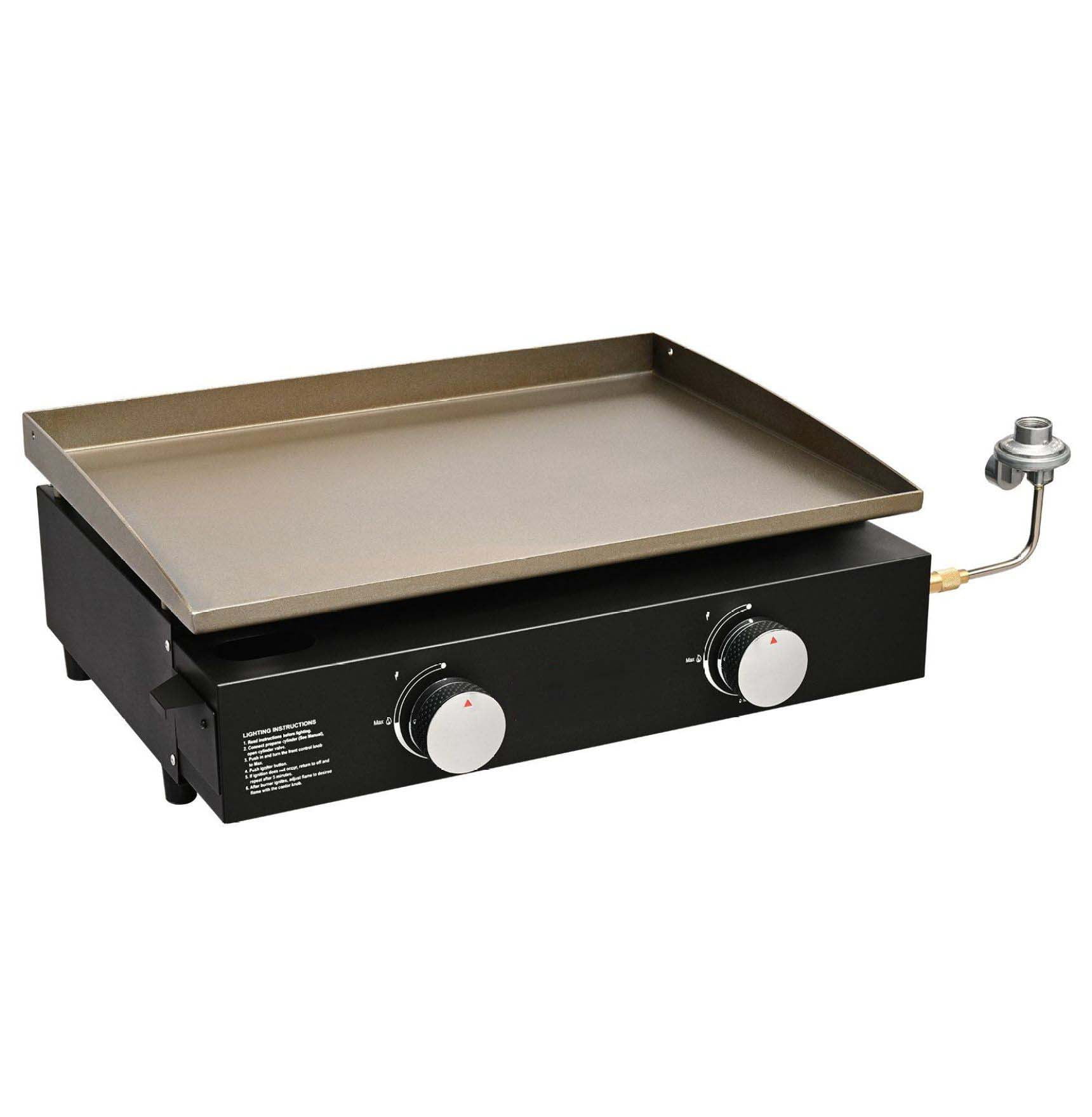 Commercial Griddle 22.4", Heavy Duty Flat Top Gas Grill, Portable ...