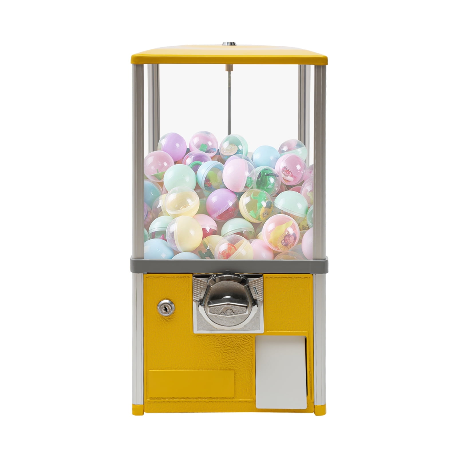 Commercial Gumball Machine,11.42”x10.24”x20.87” Candy Vending Machine ...