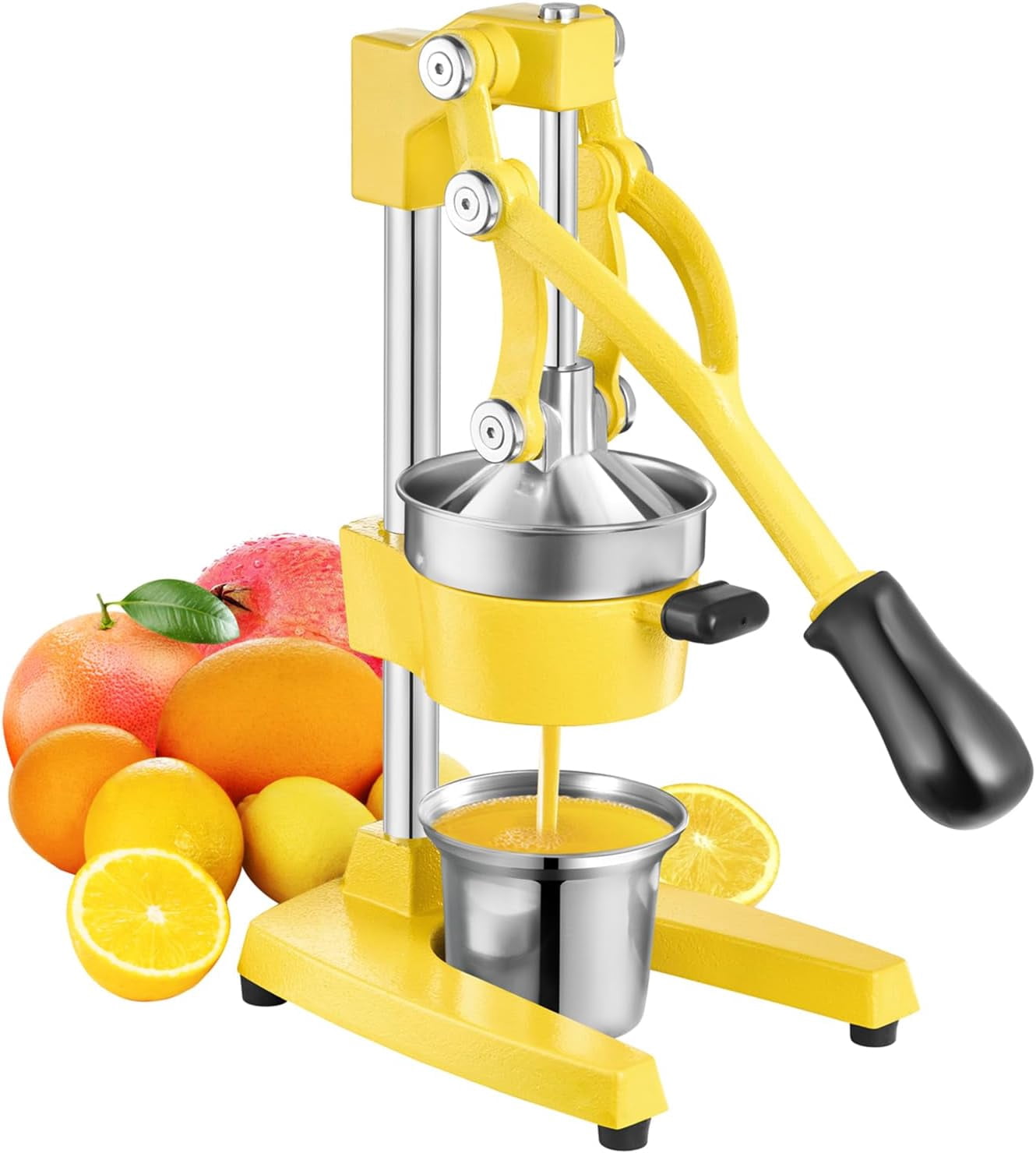 Commercial Heavy-Duty Cast-Iron Hand-Press Manual Juicer Squeezer for ...