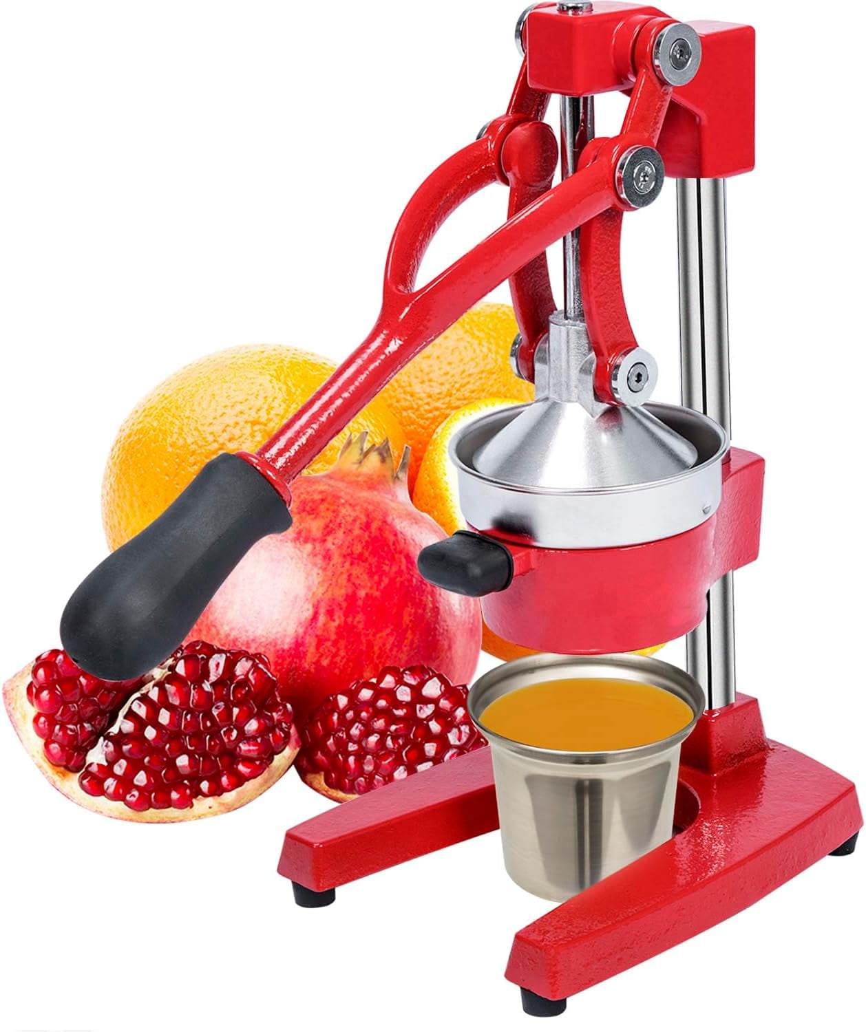 Commercial Heavy Duty Cast Iron Hand Press Manual Orange Citrus Lemon ...