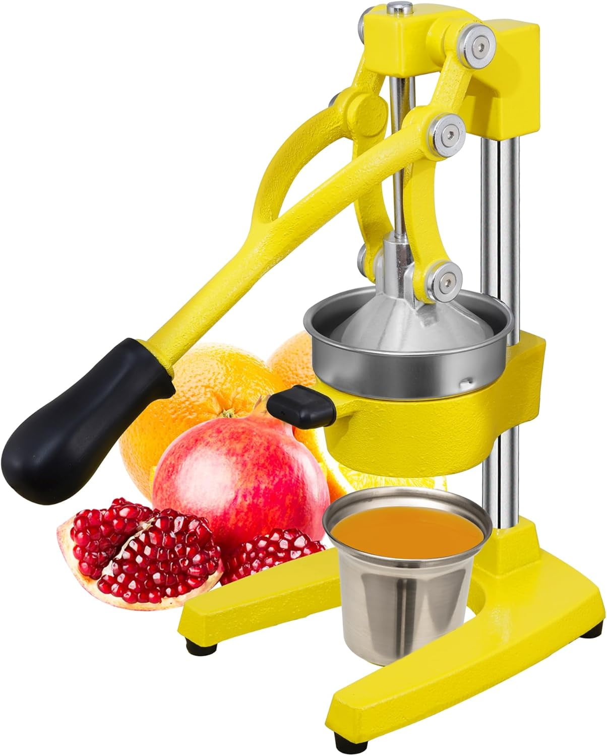 Commercial Heavy Duty Cast Iron Hand Press Manual Orange Citrus Lemon ...