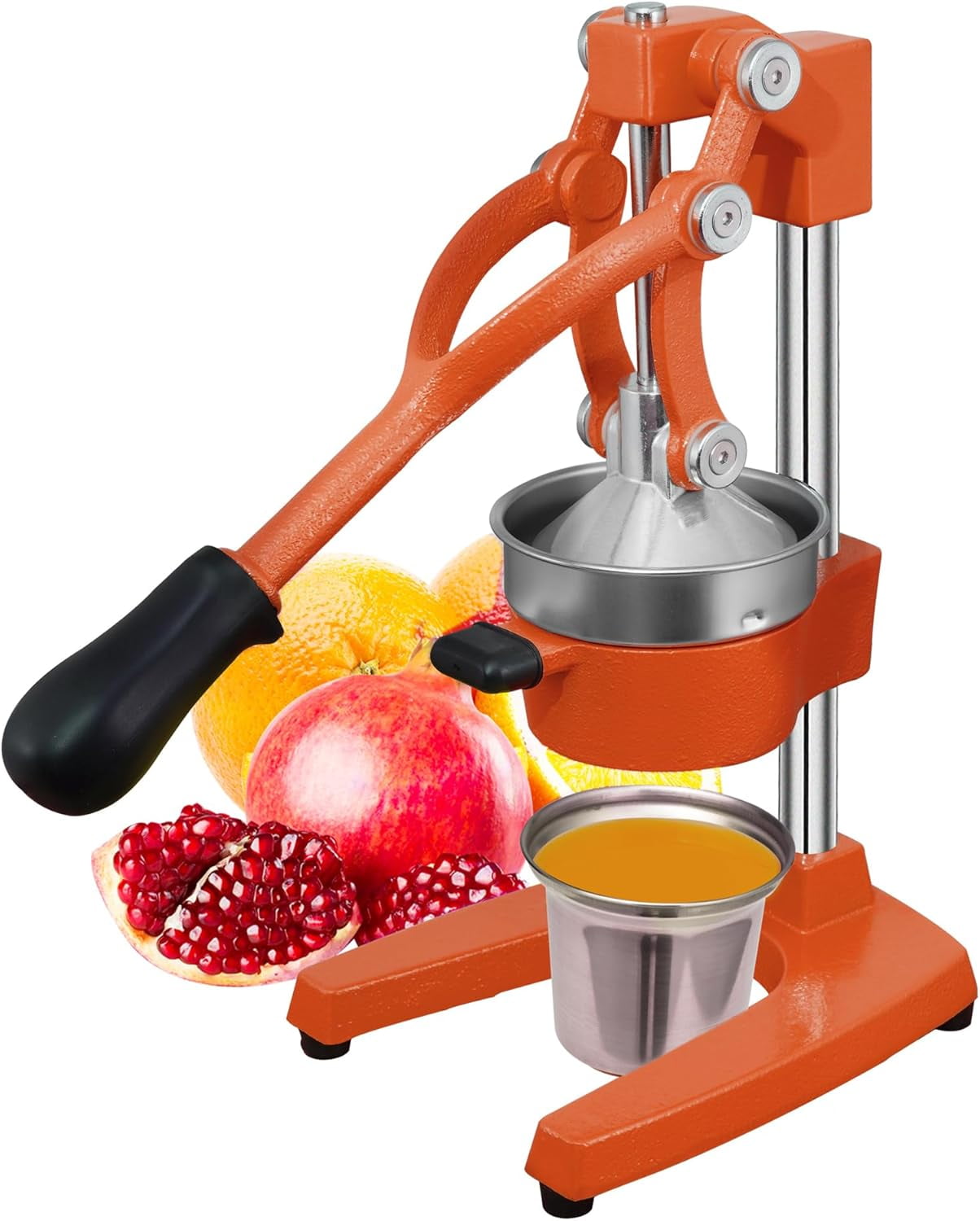 Commercial Heavy Duty Cast Iron Hand Press Manual Orange Citrus Lemon ...