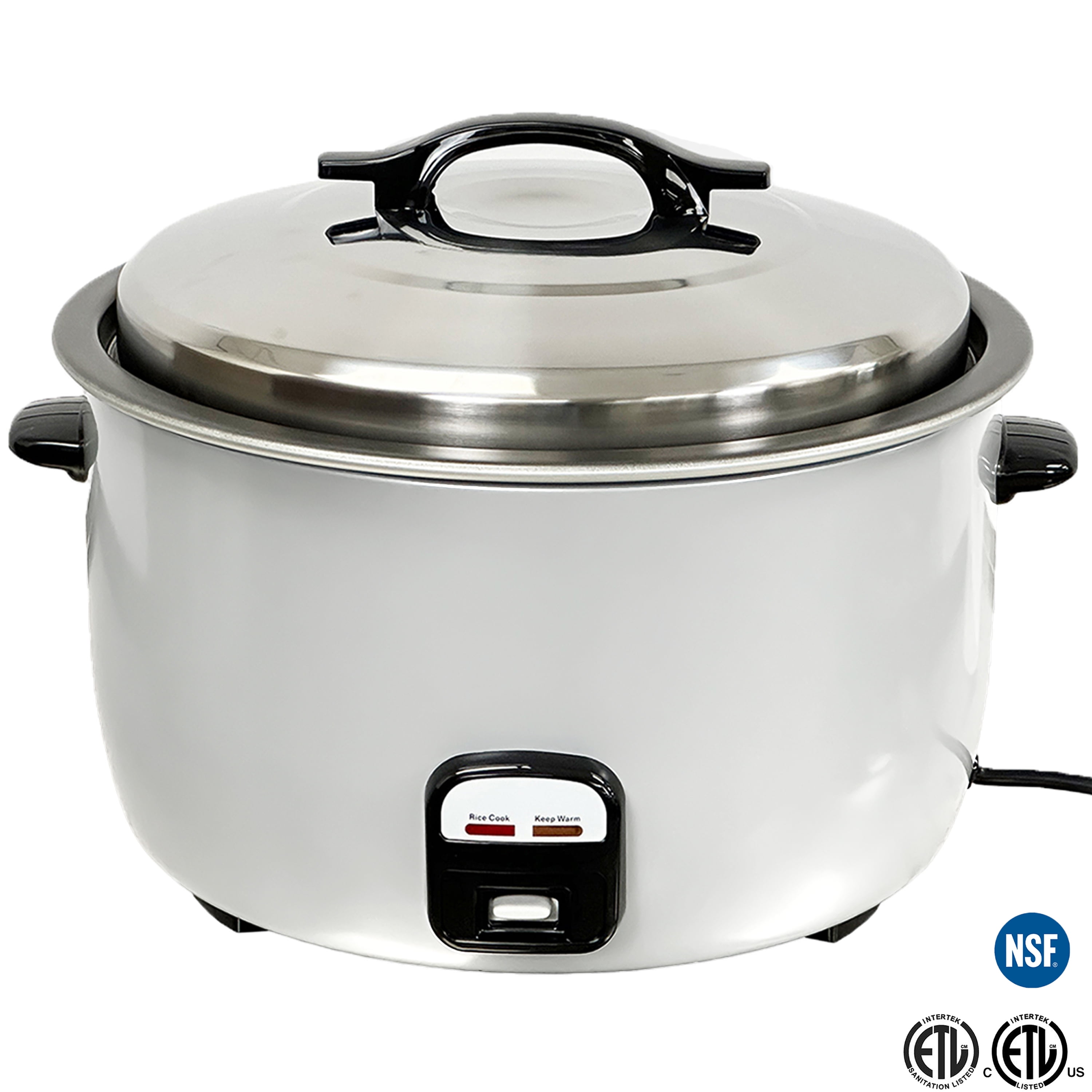 Commercial Heavy Duty Rice Cooker Warmer, 30 Cup Capacity Kitchen ...