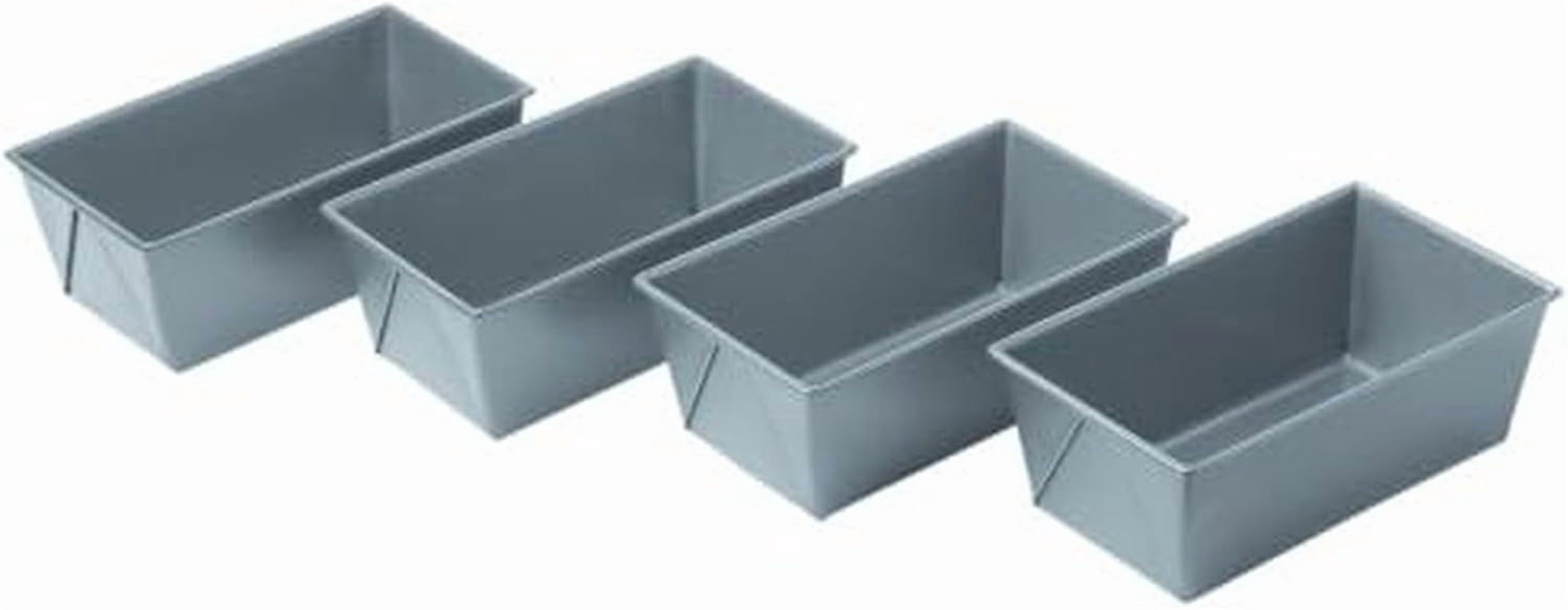 Commercial II Non-Stick Mini Loaf Pan Set, 6-Inch-by-3.5-Inch, 4-Count ...