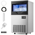 Ecojoy Commercial Ice Maker, 100Lbs/24H Under Counter Ice Machine ...