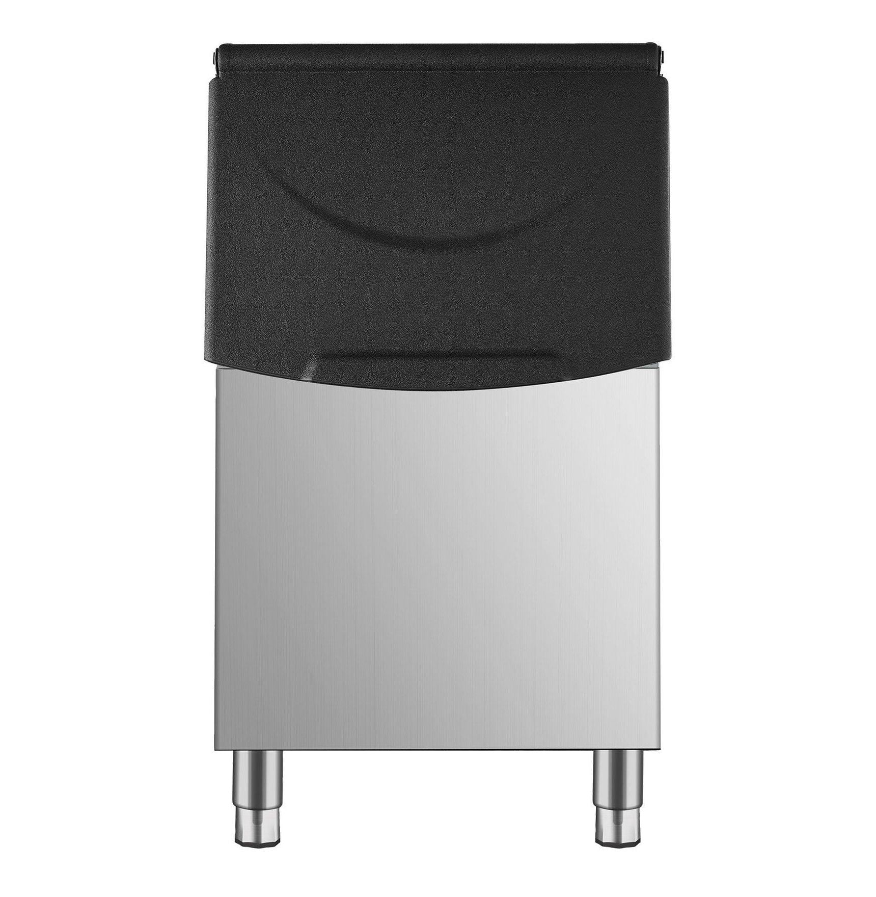 Commercial Ice Maker Bin 250lbs, Stainless Steel Ice Storage Container ...