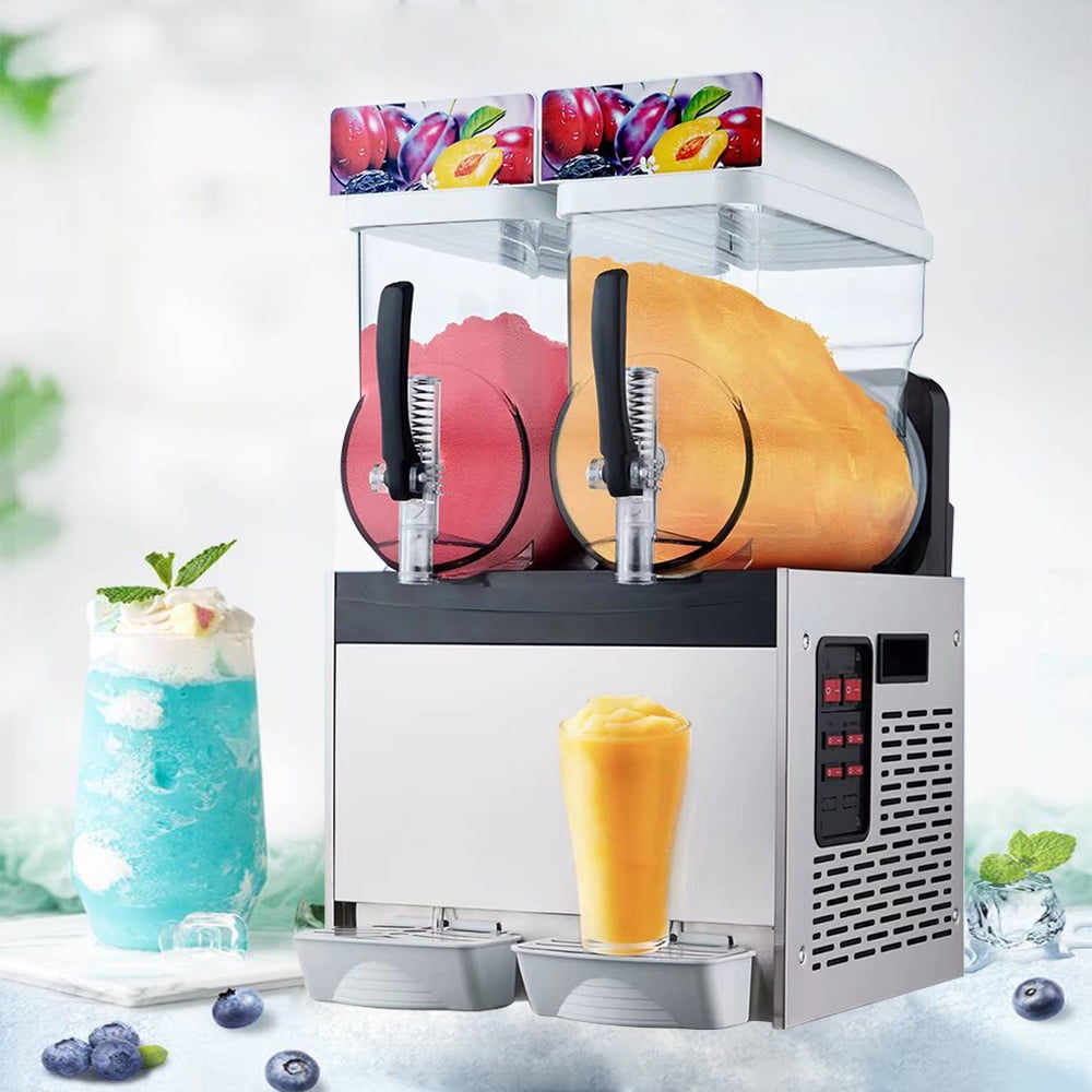 Commercial Ice Slush Making Machine Electric Frozen Drink Slush Slushy ...
