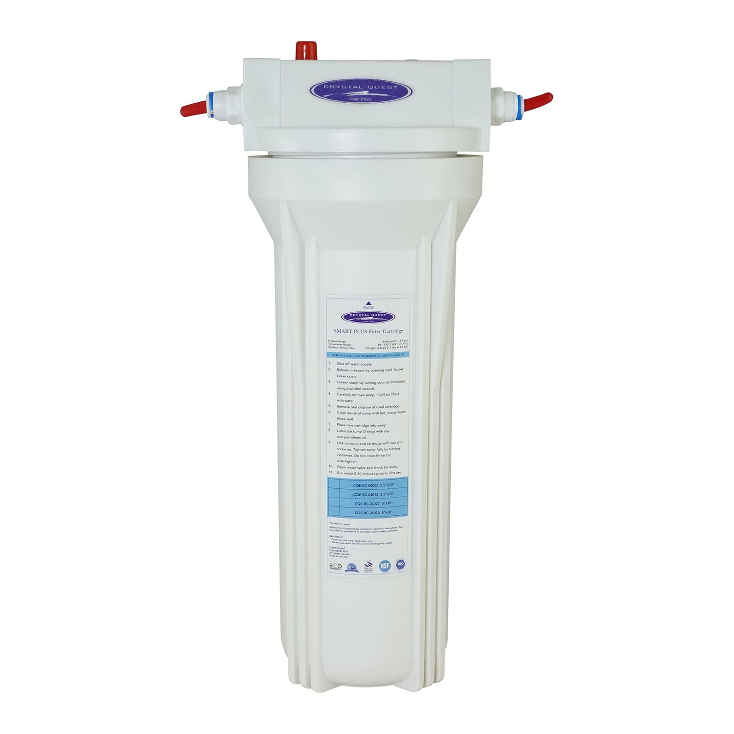 Commercial Inline SMART Water Filter Single Inline Filters 20000 ...