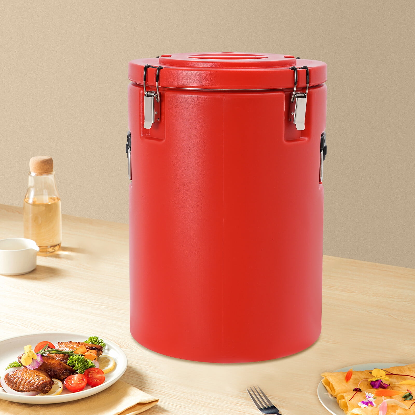 Commercial Insulated Soup Bucket 40L, Stainless Steel Thermal Container ...