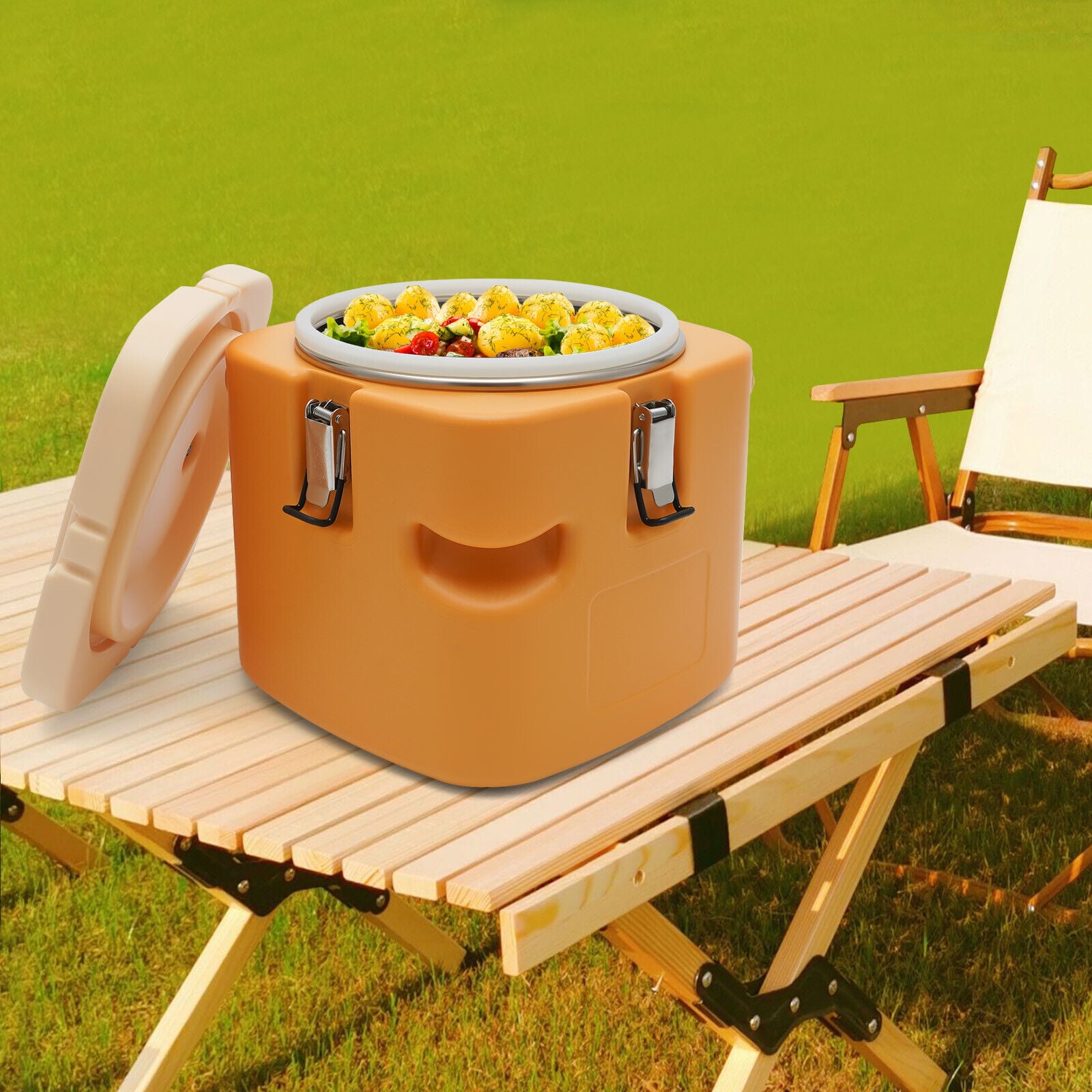 Commercial Insulated Soup Container, 2.5 Gallon Food Warmer Box for ...