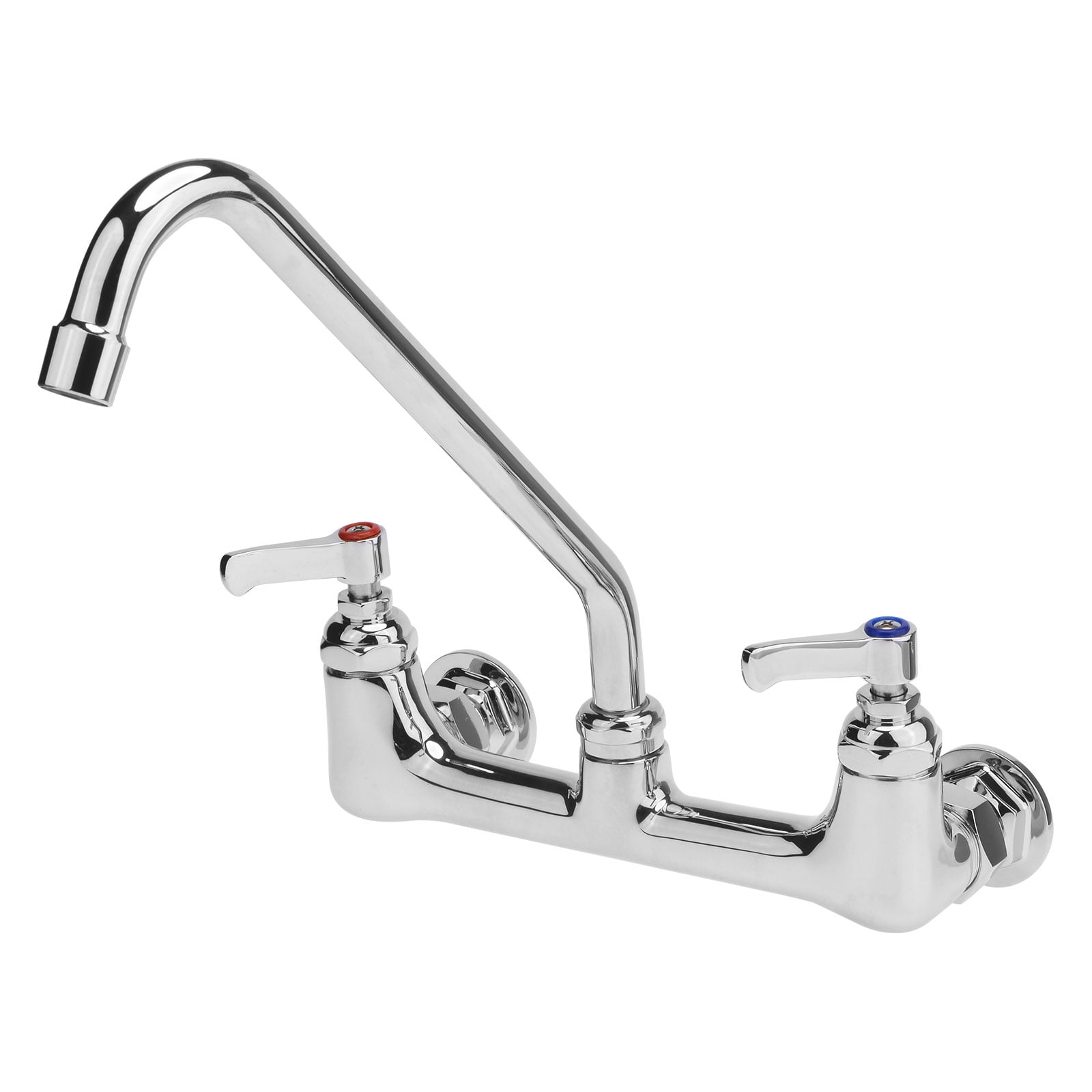 Commercial Kitchen Sink Faucet with 8" Swivel Spout for Laundry Room ...