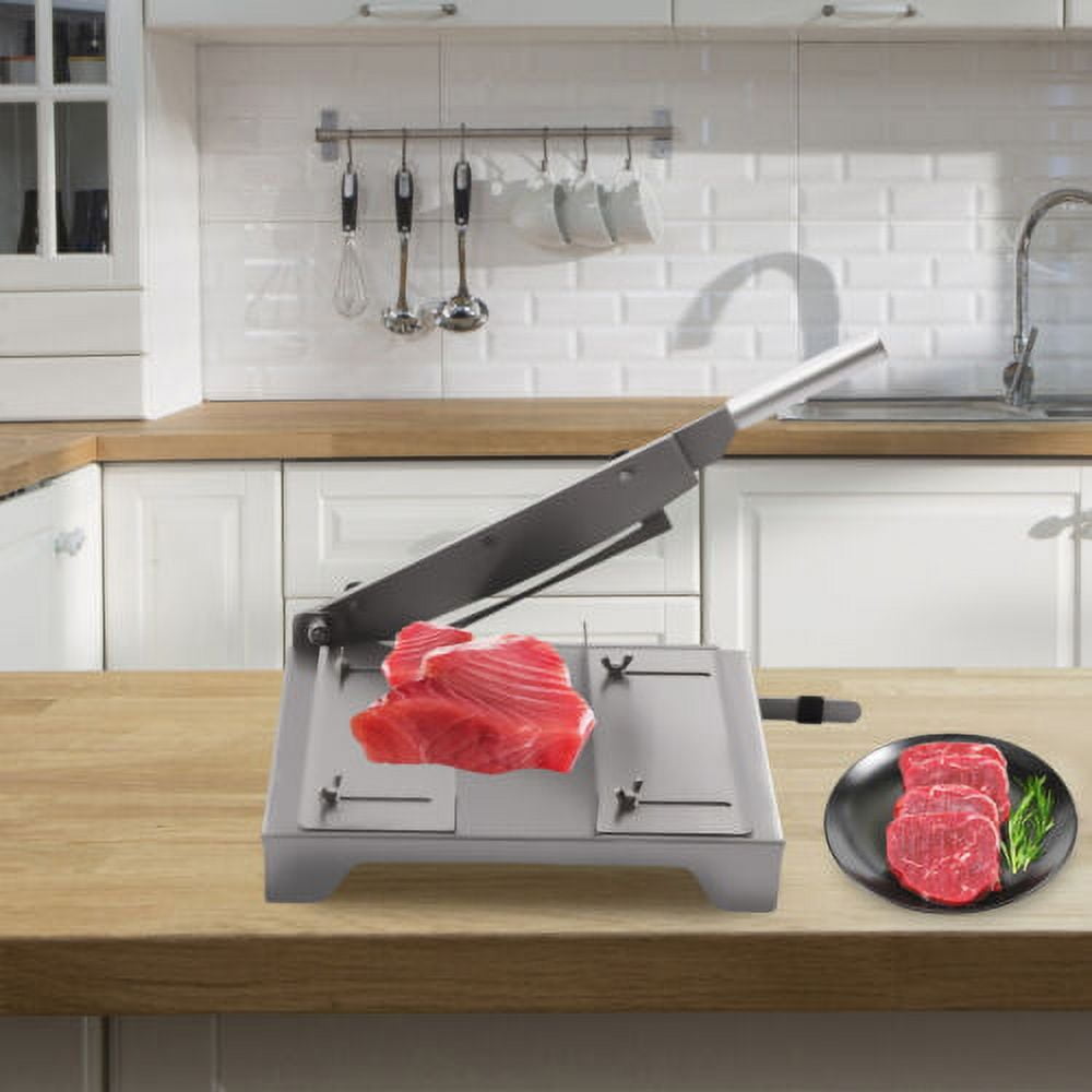 Commercial Manual Frozen Meat Chopper Slicer Cutter Stainless Steel ...