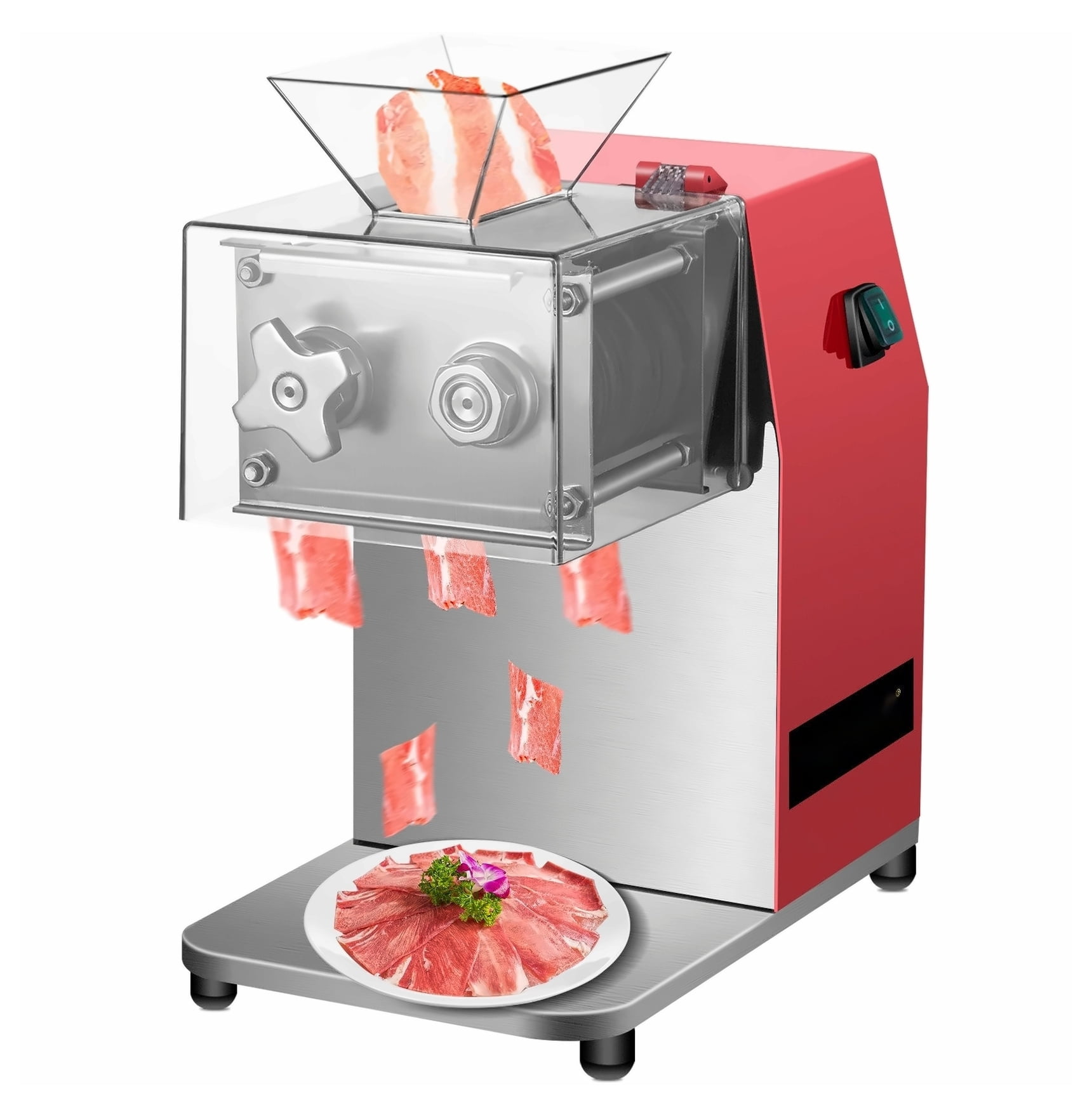 Commercial Meat Cutter 551 Lbs/H, 850W Electric Meat Shredder, 3.5mm ...