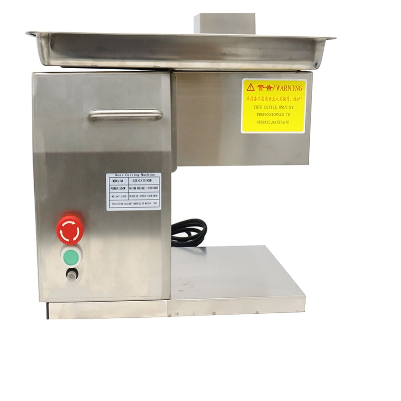 Commercial Meat Cutter Machine Body QX Chimney Type Feed Inlet Meat ...