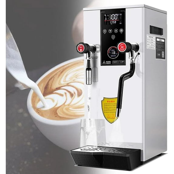 Commercial Milk Frother, 12L Steam Milk Frothing Machine, Multi-Purpose ...