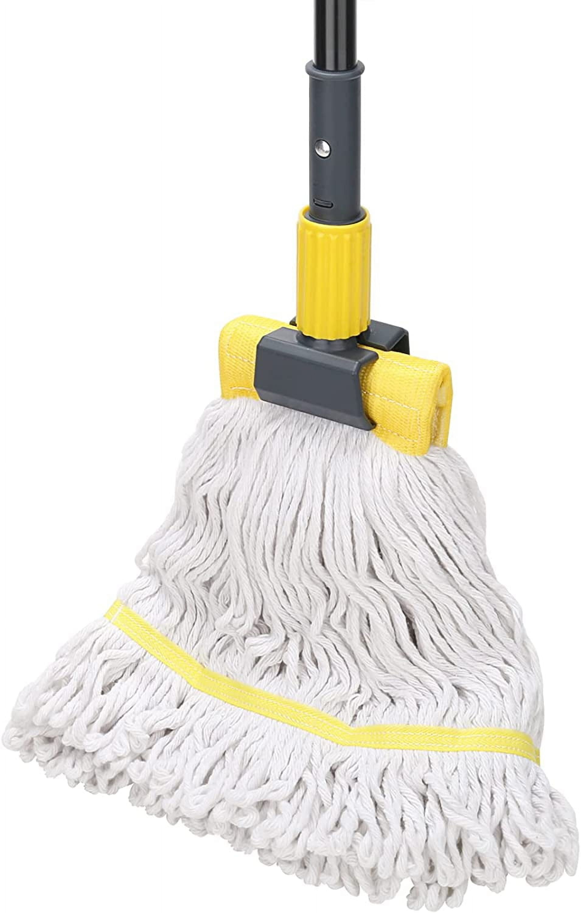 Commercial Mop Heavy Duty Industrial Mop with Long Handle,60" Looped ...