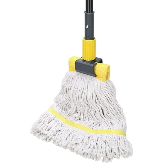 Commercial Mop Heavy Duty Industrial Mop with Long Handle,60" Looped ...