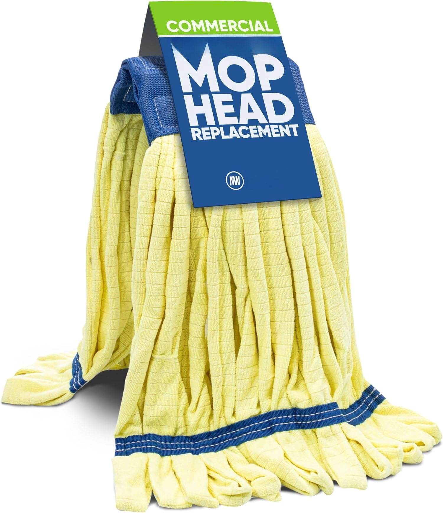 Commercial Mop Replacement - 1 Pack Large Yellow Tube Mop (18 oz ...