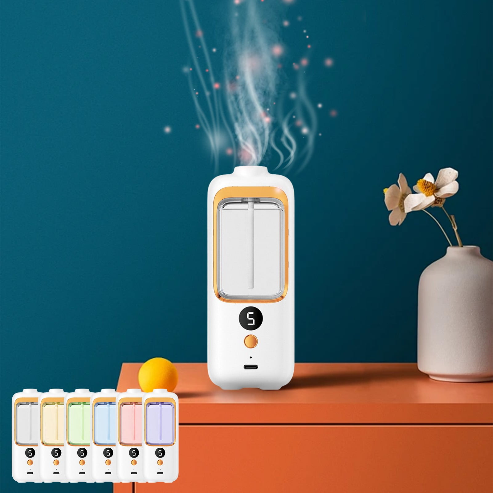 Commercial Oil Diffuser 5-Speed Scent Machine | 50ml Waterless Aroma ...