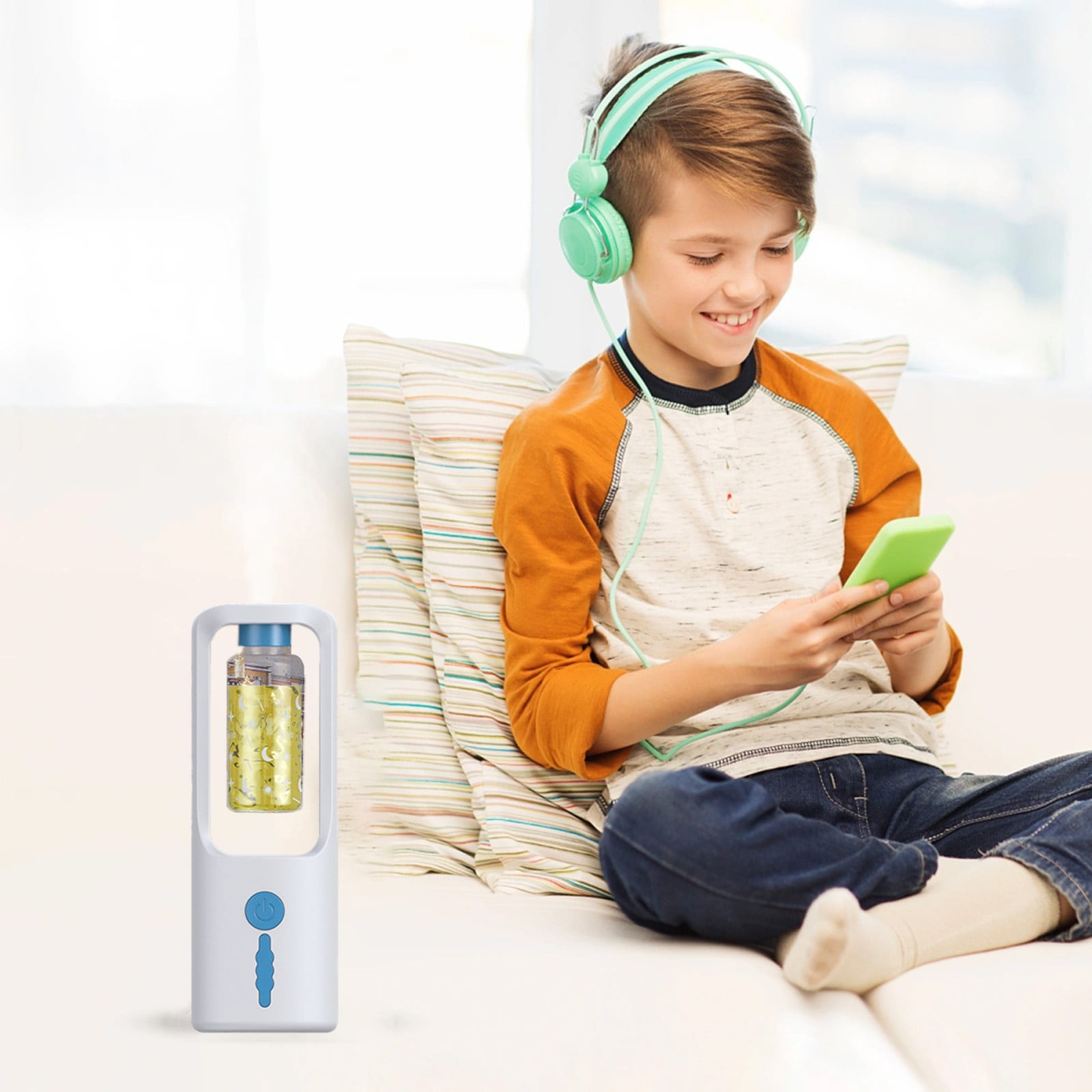 Commercial Oil Diffuser for Large Rooms | Quiet 50ml Waterless Aroma ...