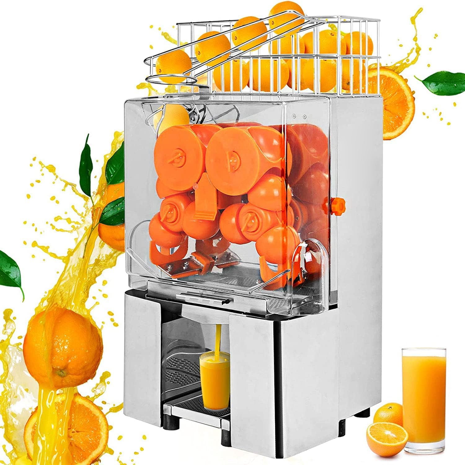 Commercial Orange Juicer Machine, 220V Electric Orange Juice Extractor ...