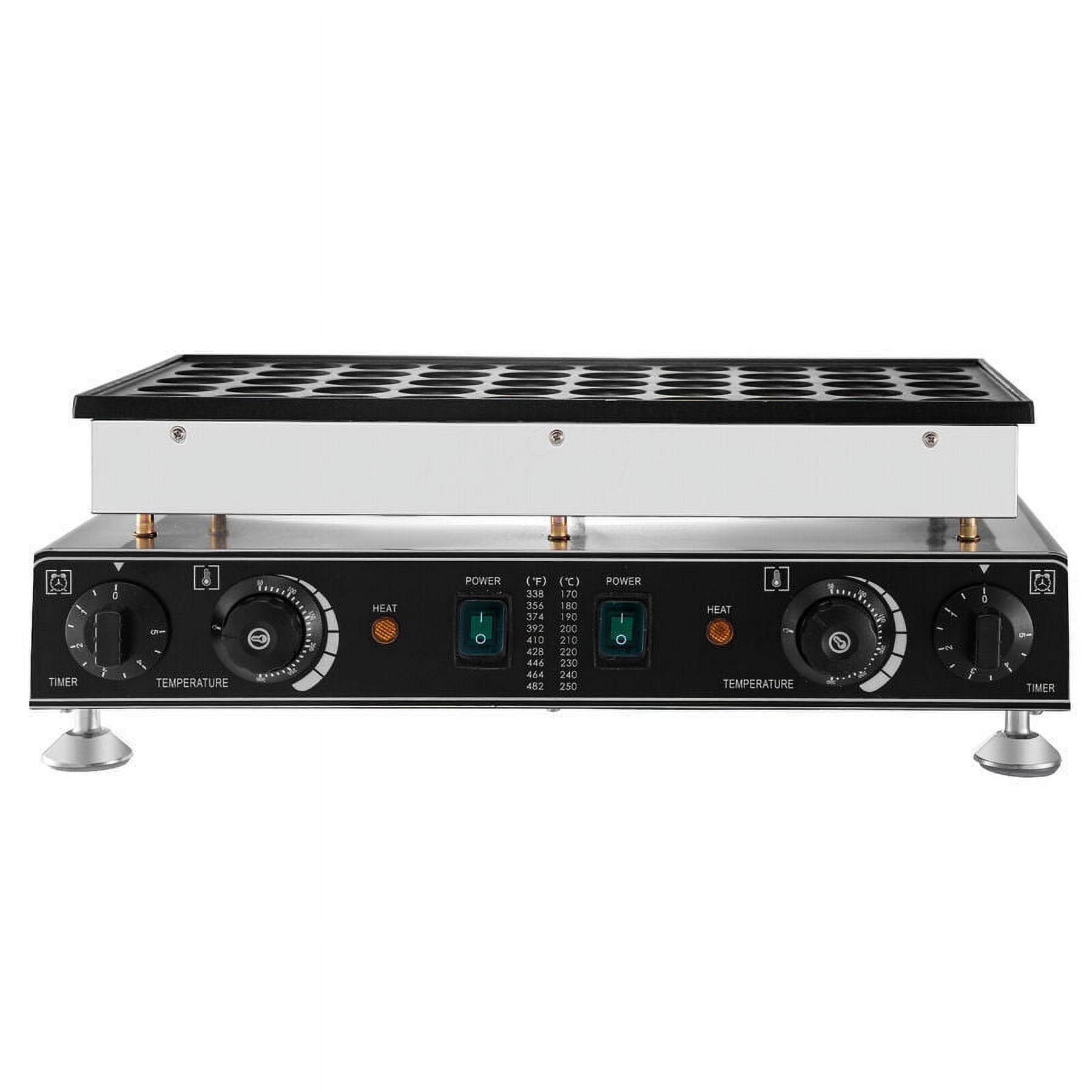 Commercial Pancake Maker – Nonstick, Dutch Baker Machine, 50 Holes ...