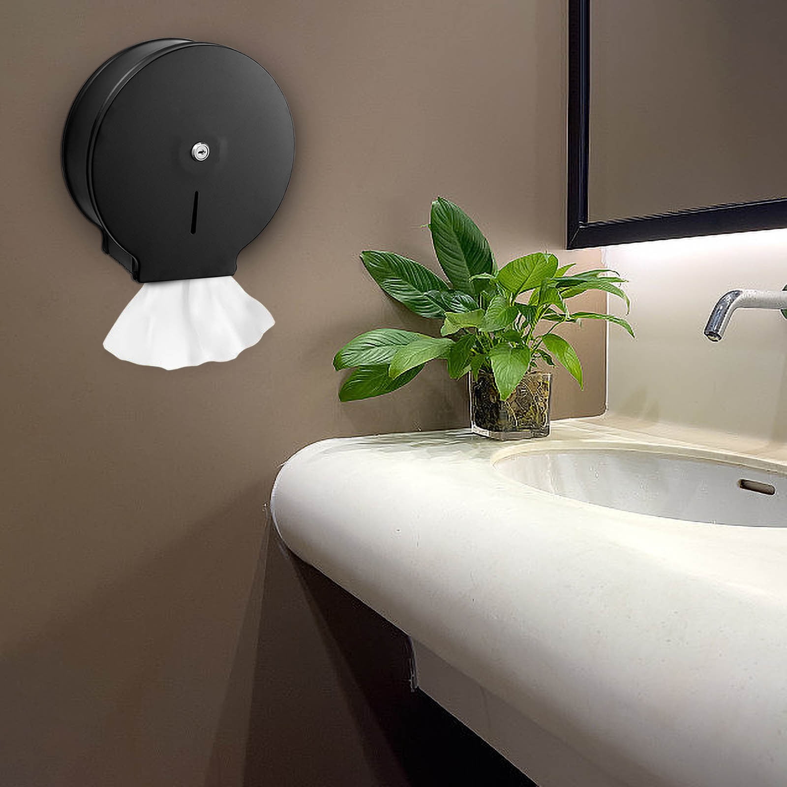 Commercial Paper Towel Dispenser Stainless Steel Heavy Duty for High ...