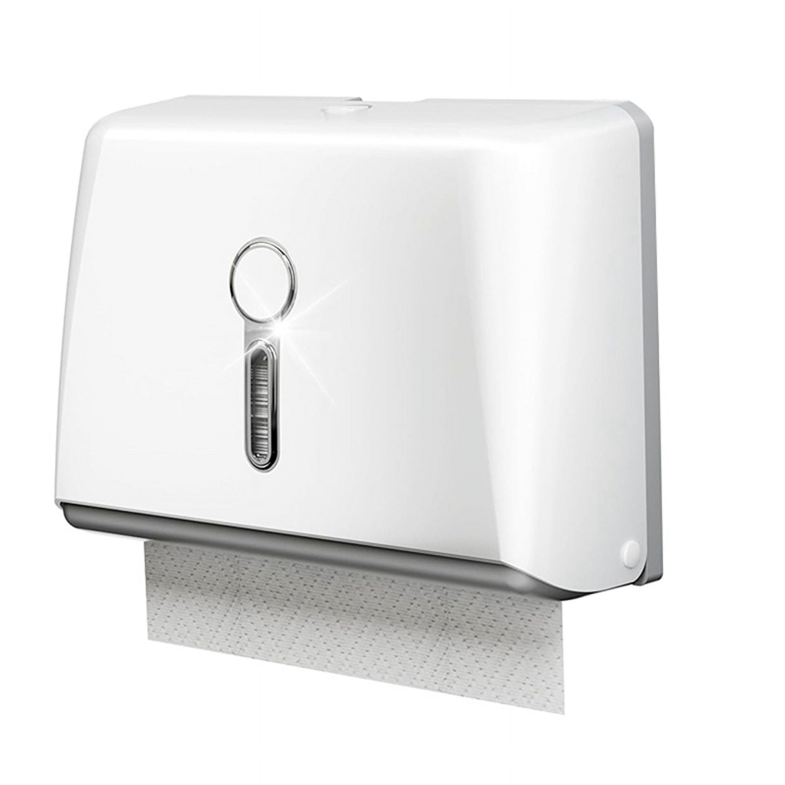 Commercial Paper Towel Dispenser Wall Mount with Key Pack No Drilling ...
