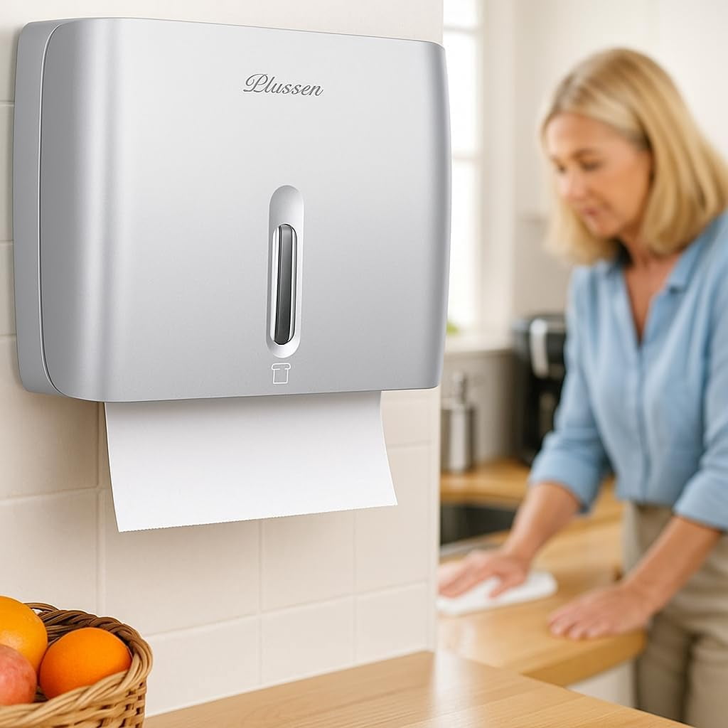 Commercial Paper Towel Dispenser Wall Mount with Key Pack of 2 ...