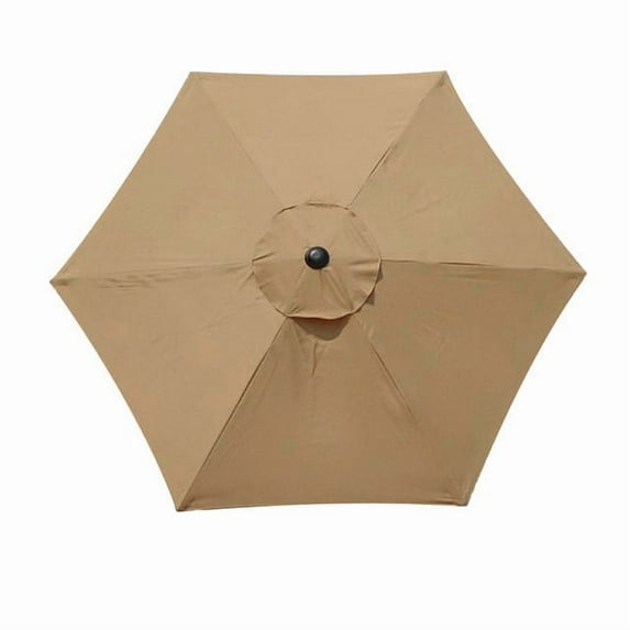 Commercial Patio Umbrella With Replaceable C Anopy 270cm Sun & Rain For ...