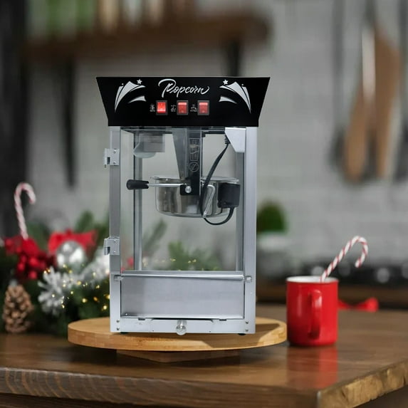 Commercial Popcorn MAKER Machine, 12 Ounce Kettle Stainless Steel ...