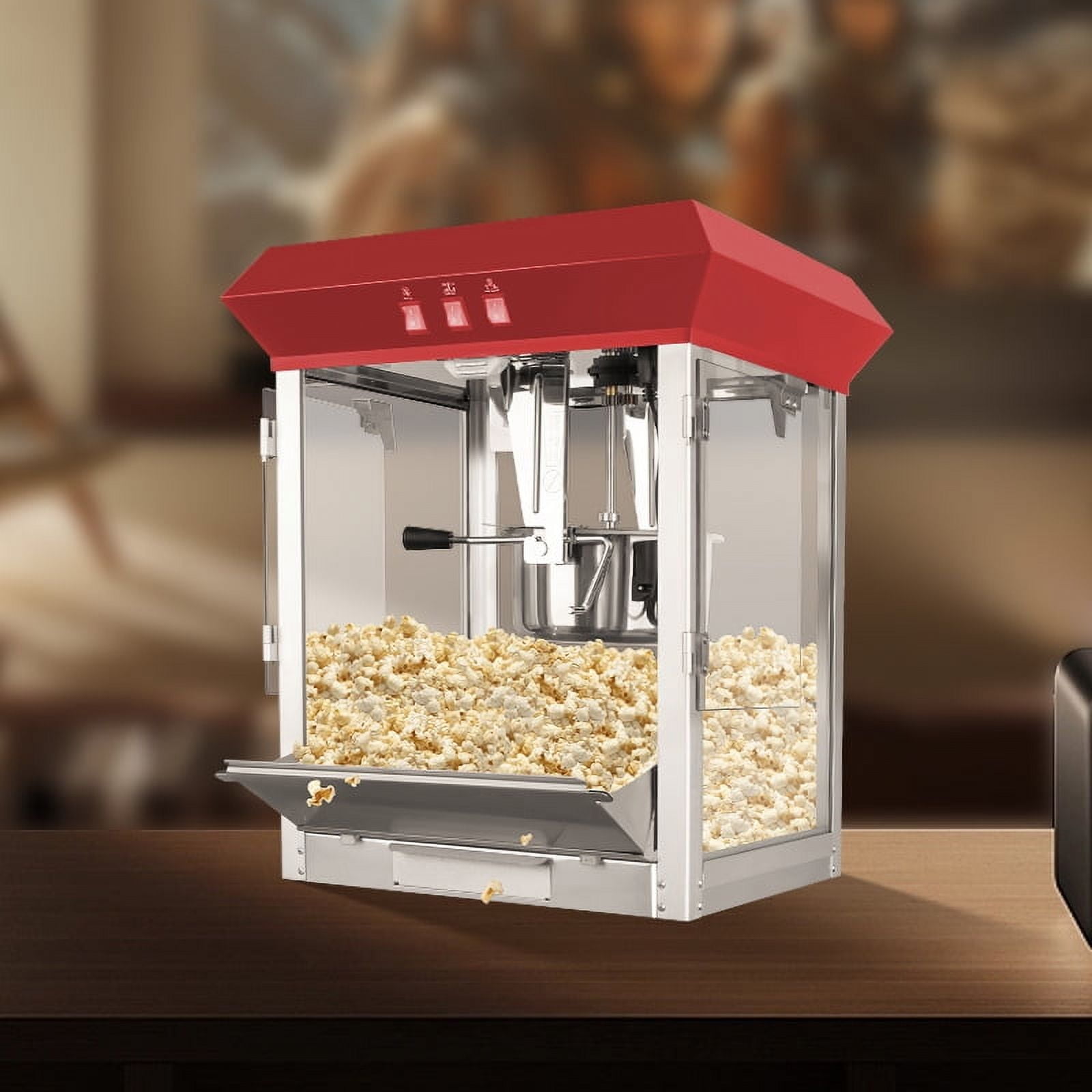 Commercial Popcorn Machine, 10 Oz Kettle, 850 W Countertop Popcorn ...
