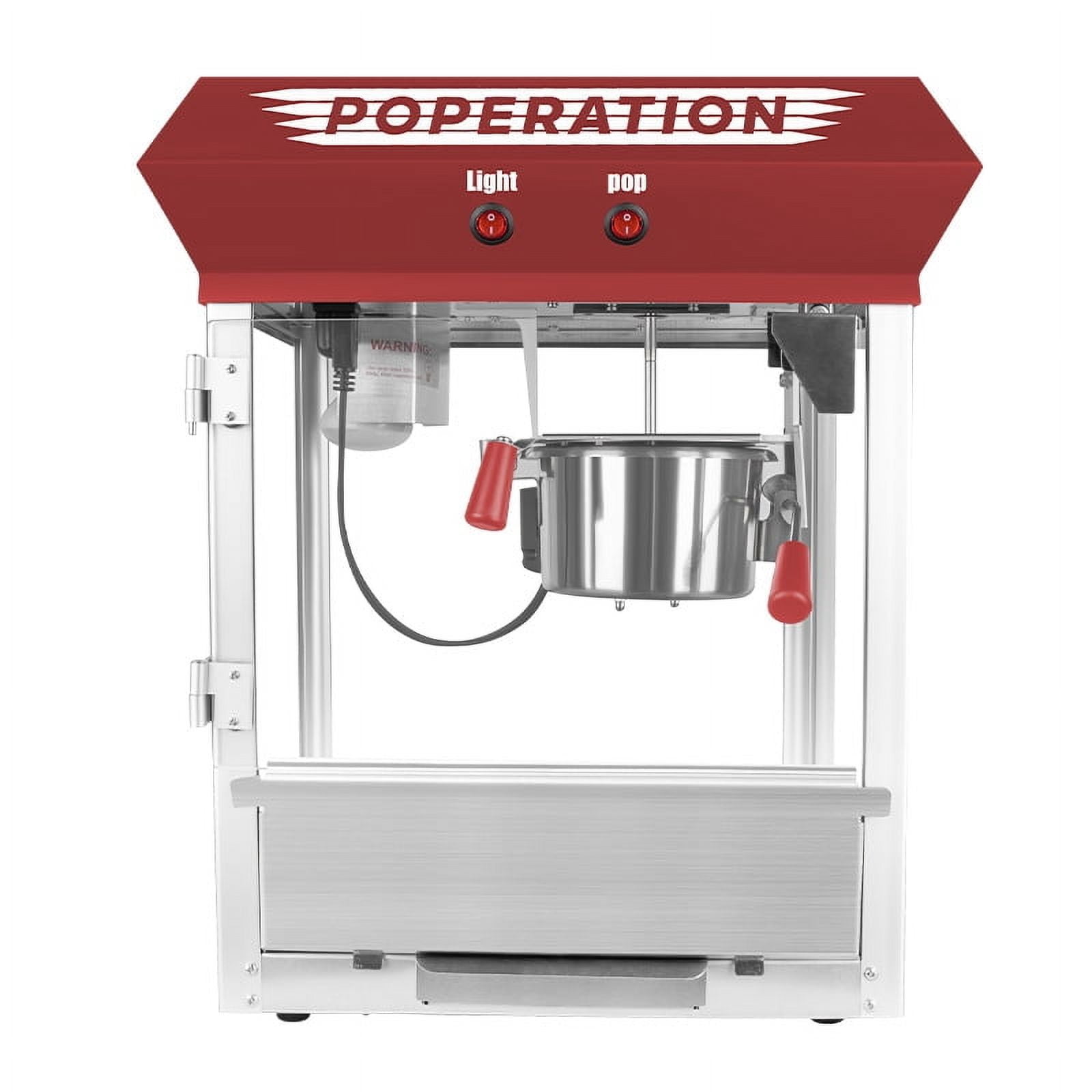 Commercial Popcorn Machine 10 Oz Kettle, Movie Theater Popcorn Maker ...