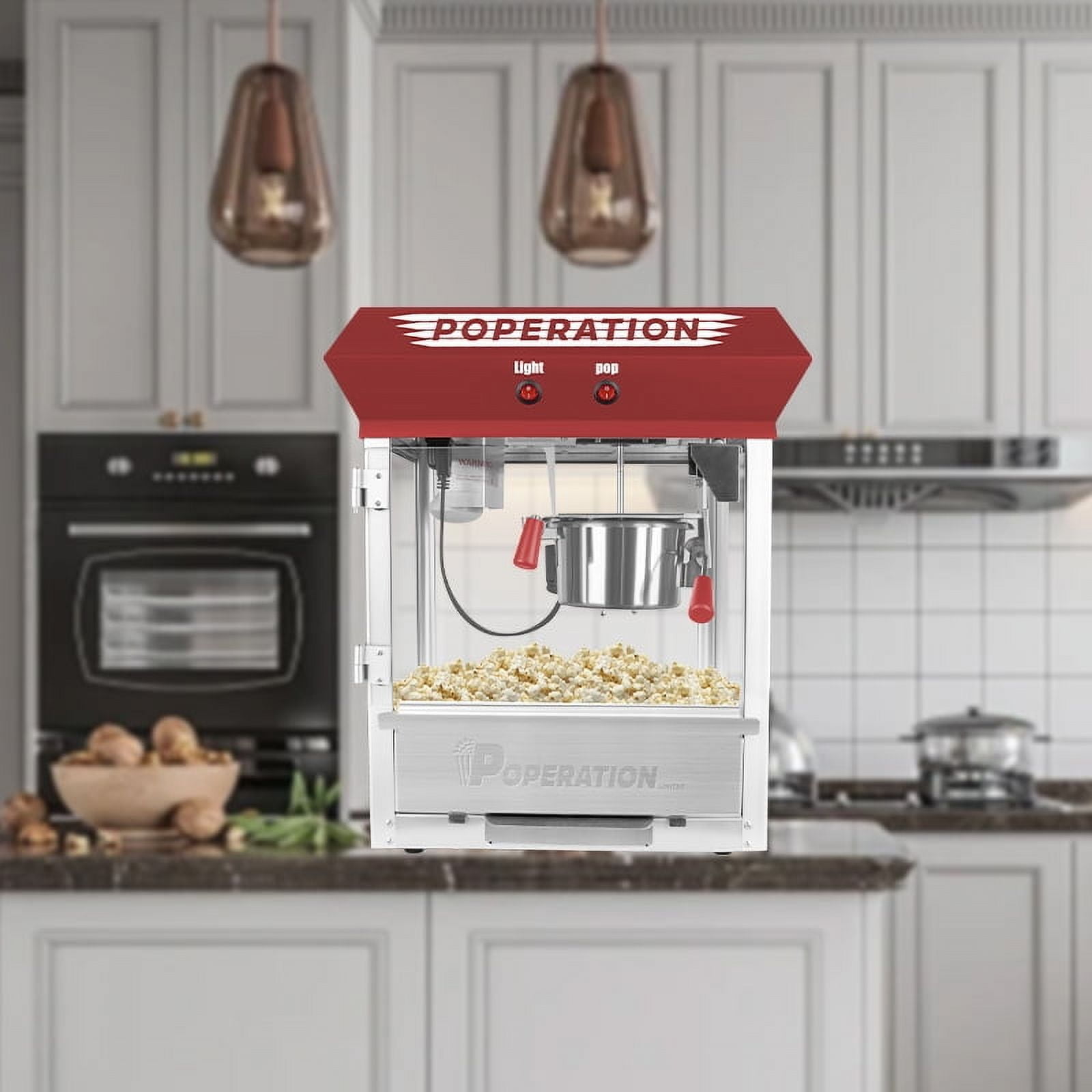 Commercial Popcorn Machine 10 Oz Kettle, Movie Theater Popcorn Machine ...