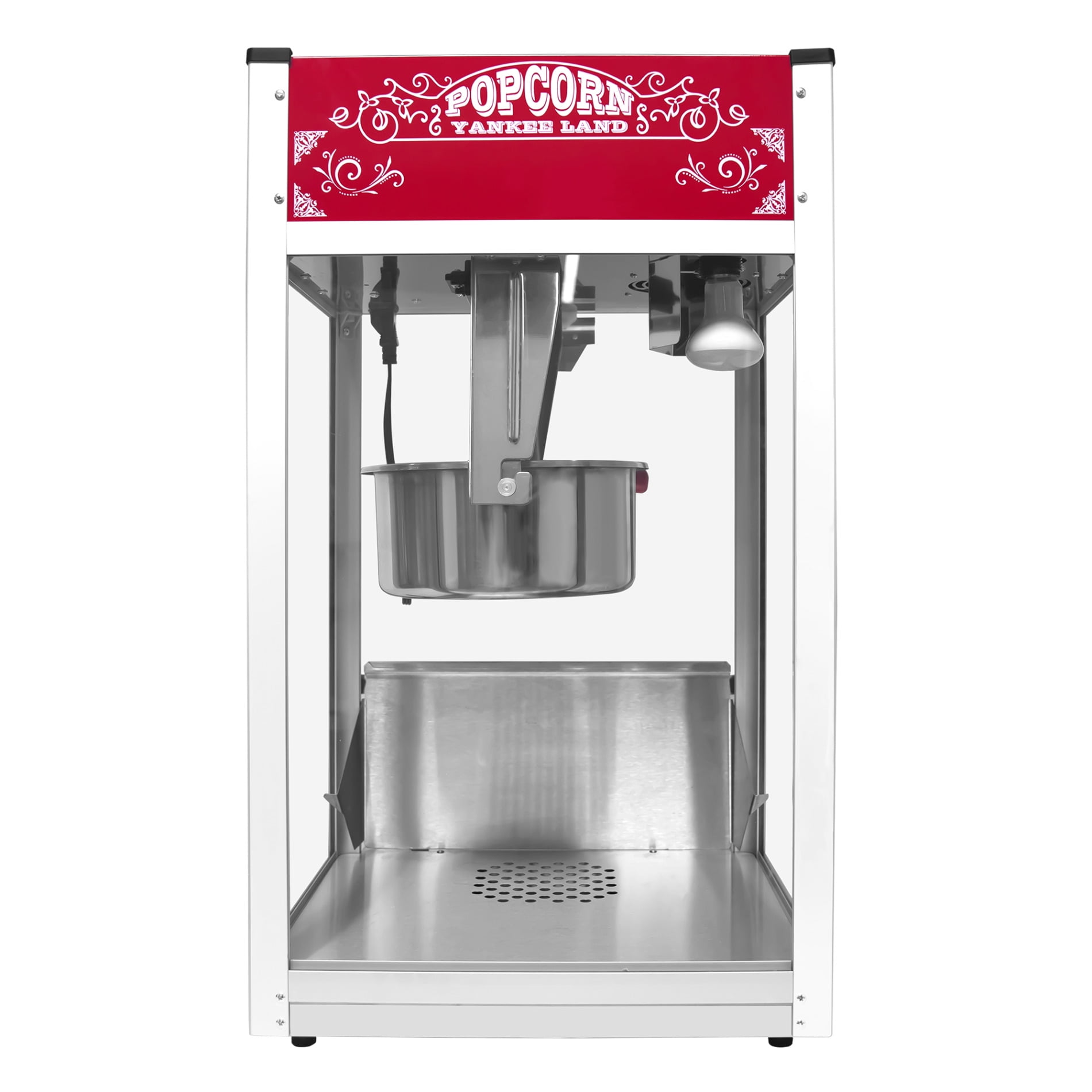 Commercial Popcorn Machine 1440W High-Capacity 80-Cup Batch 16-Ounce ...