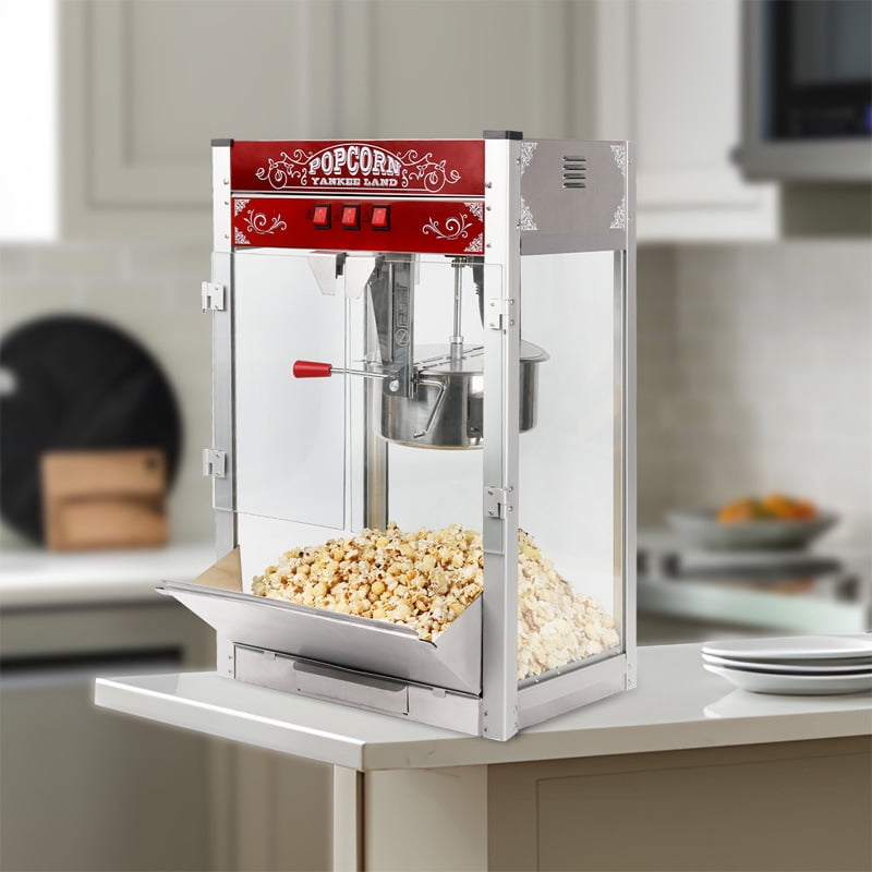 Commercial Popcorn Machine Maker with 16 Ounce Kettle, Countertop ...