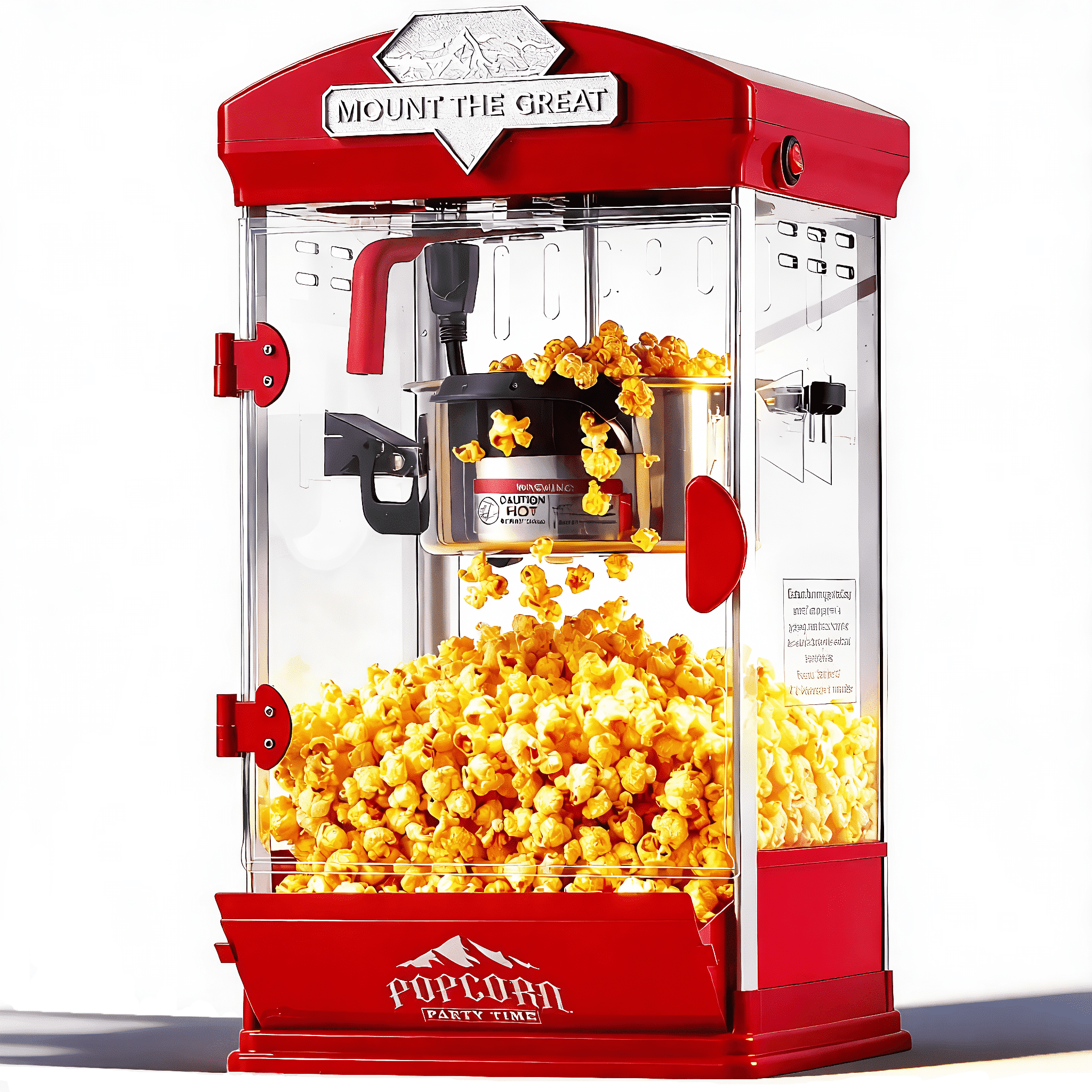 Enyopro Popcorn Maker Machine, 10oz Kettle Popcorn Machine with Warming ...
