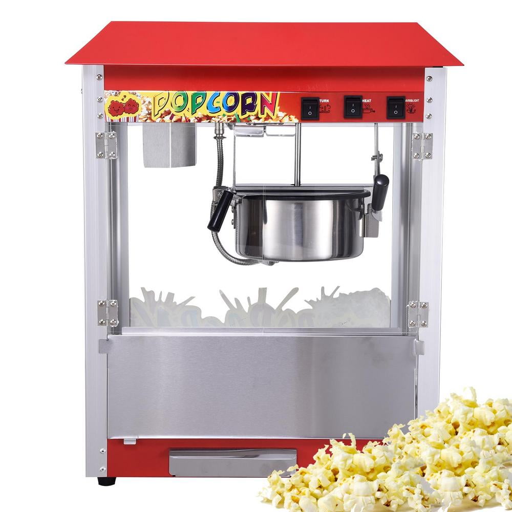 JULAM Commercial Popcorn Maker - Stainless Steel Electric Popcorn ...