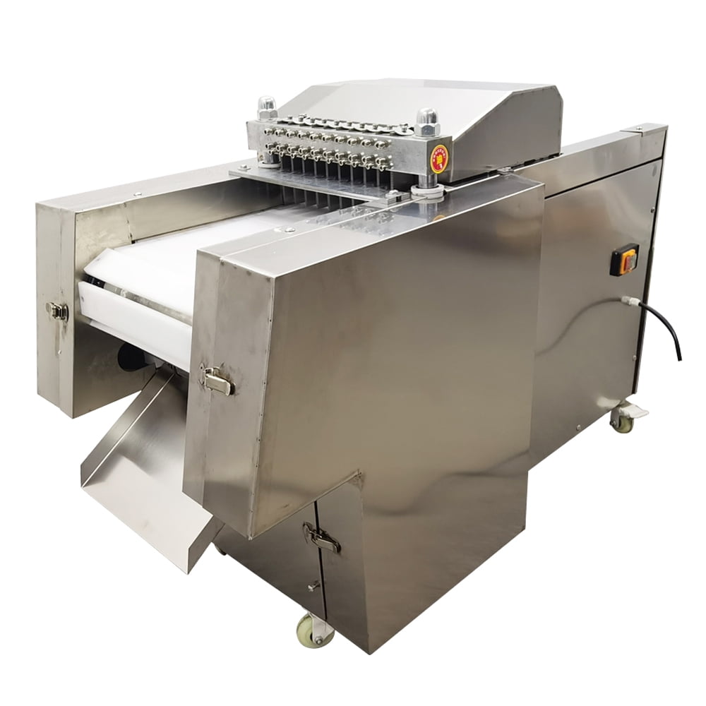 Commercial Poultry Cutter Meat Cube Dicing Machine Ribs Pork Chicken ...