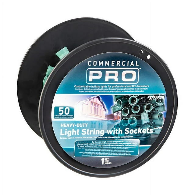 Commercial Pro CPro Light String S/50 GWire Reel Socket tem #3723829 ...