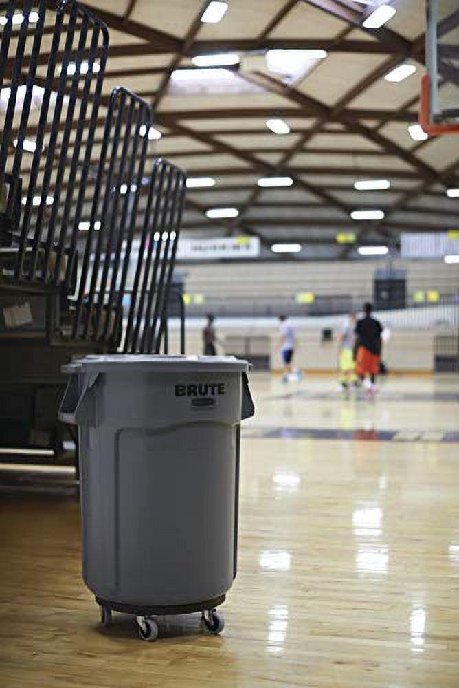 Commercial Products BRUTE Heavy-Duty Trash/Garbage Can Lid, White ...