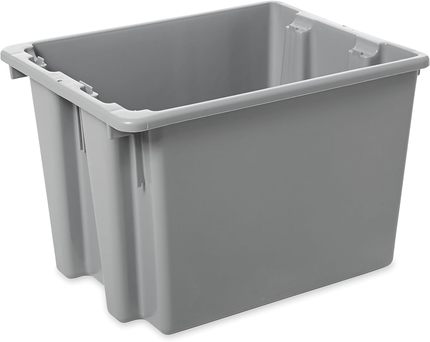 Commercial Products Palletote Storage Stack and Nest Box, 1-2/5-Cubic ...