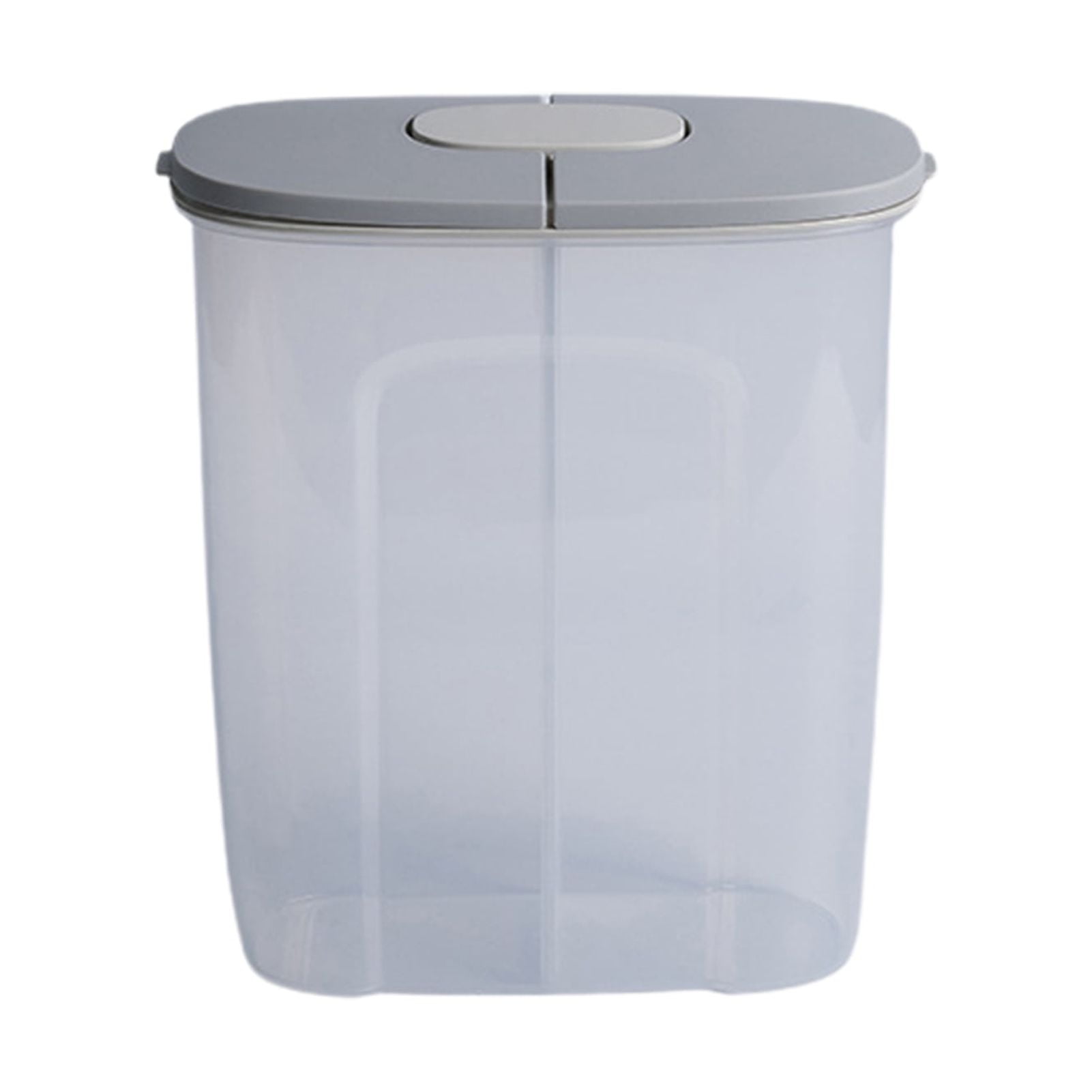 Commercial Products Plastic Round Food Storage Container for Kitchen ...