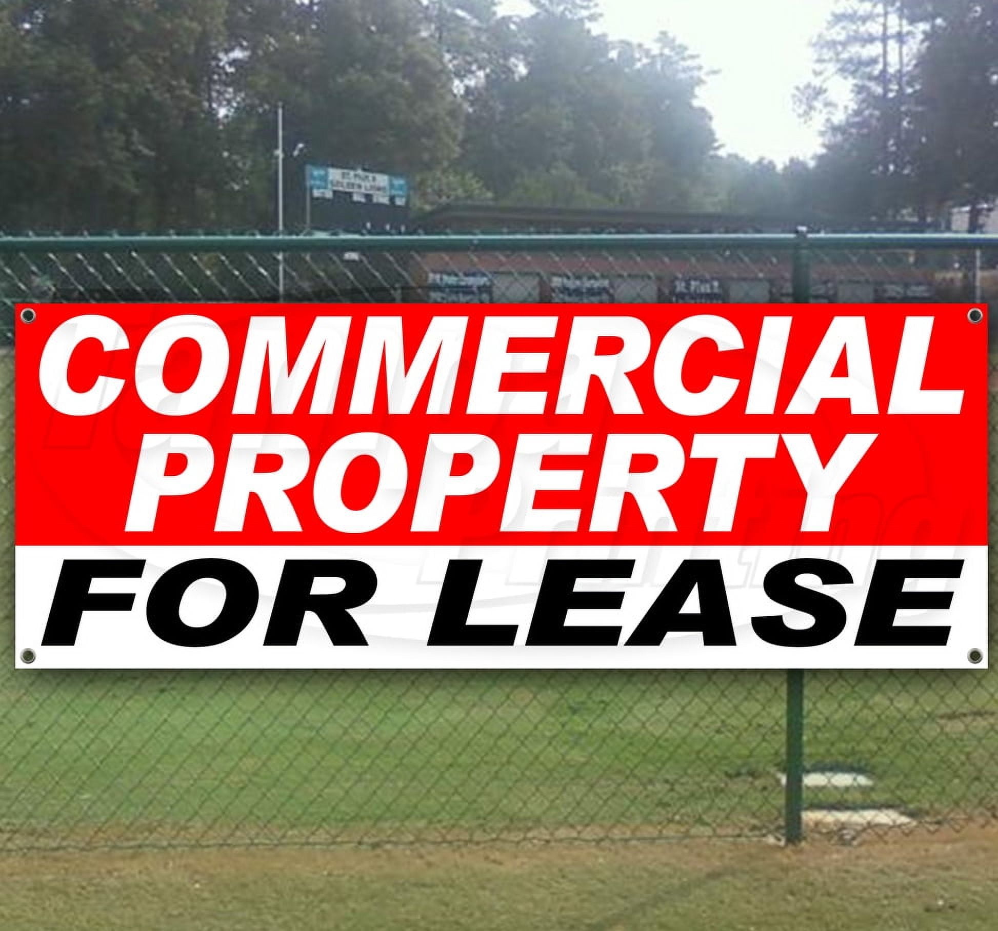 Tampa, Commercial Property Lease Vinyl Banner, Weatherproof, Glossy ...