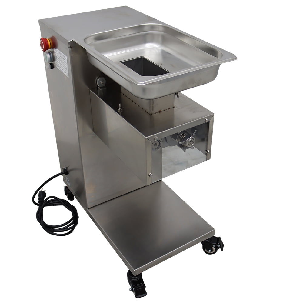 Commercial QE Meat Cutting Machine Pork Steak Slicer with 10mm Blade ...