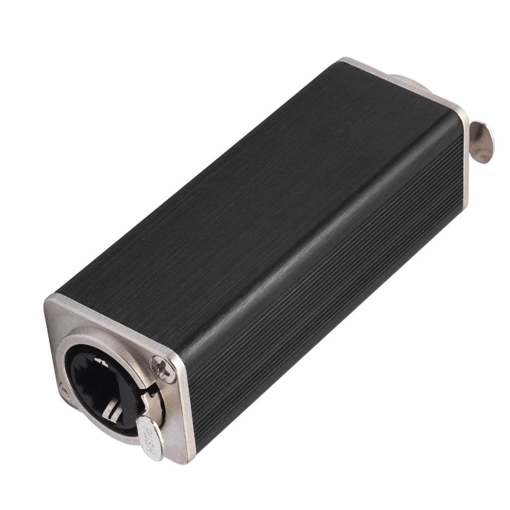 Commercial RJ45 Female Clip Locking Plan Aluminum Housing For CAT5e ...